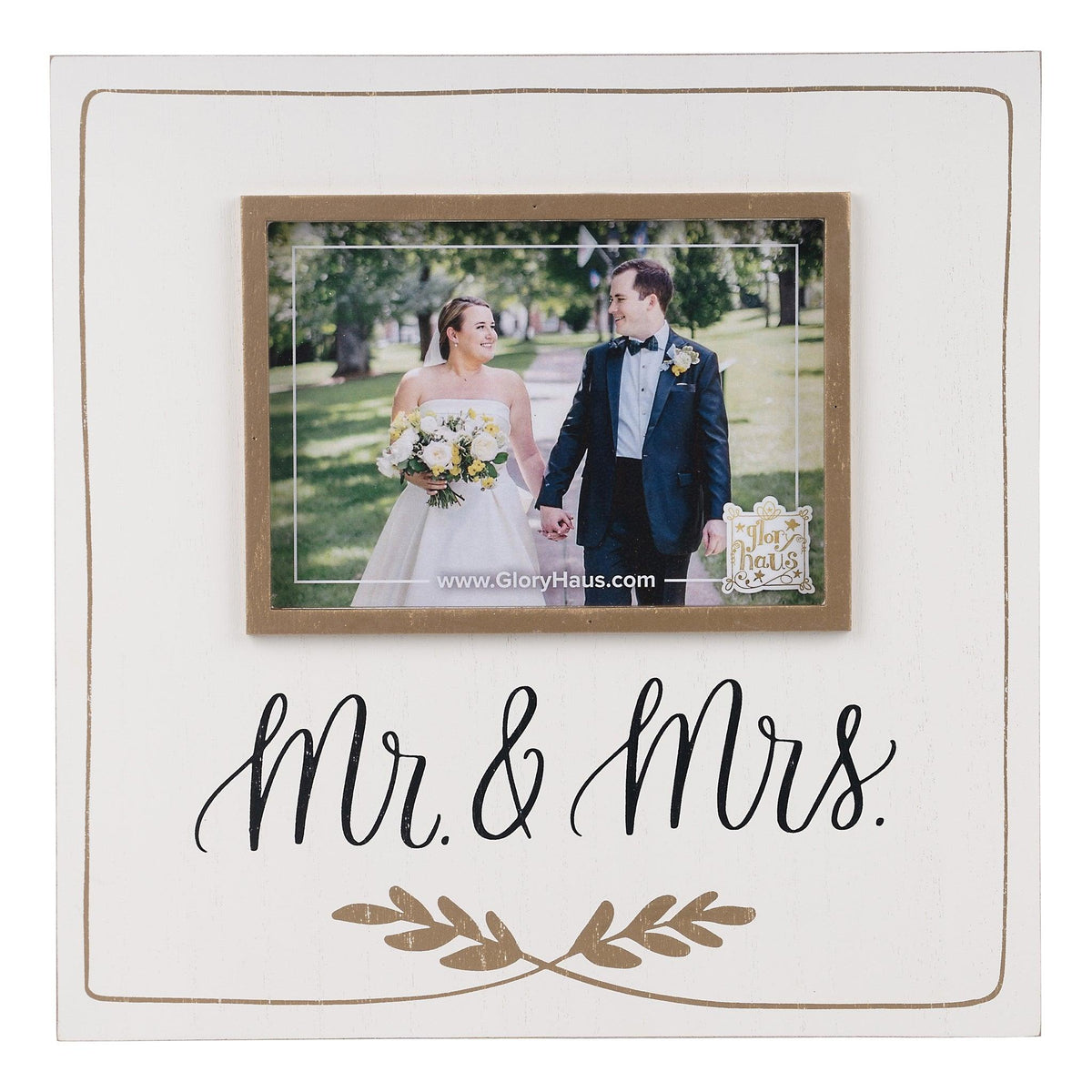 Mr. & Mrs. Gold Frame – Meggie B's