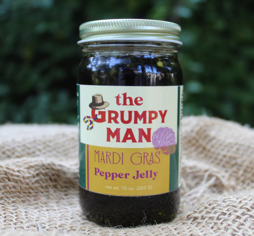 Grumpy Man Mardi Gras Pepper Jelly – Meggie B's