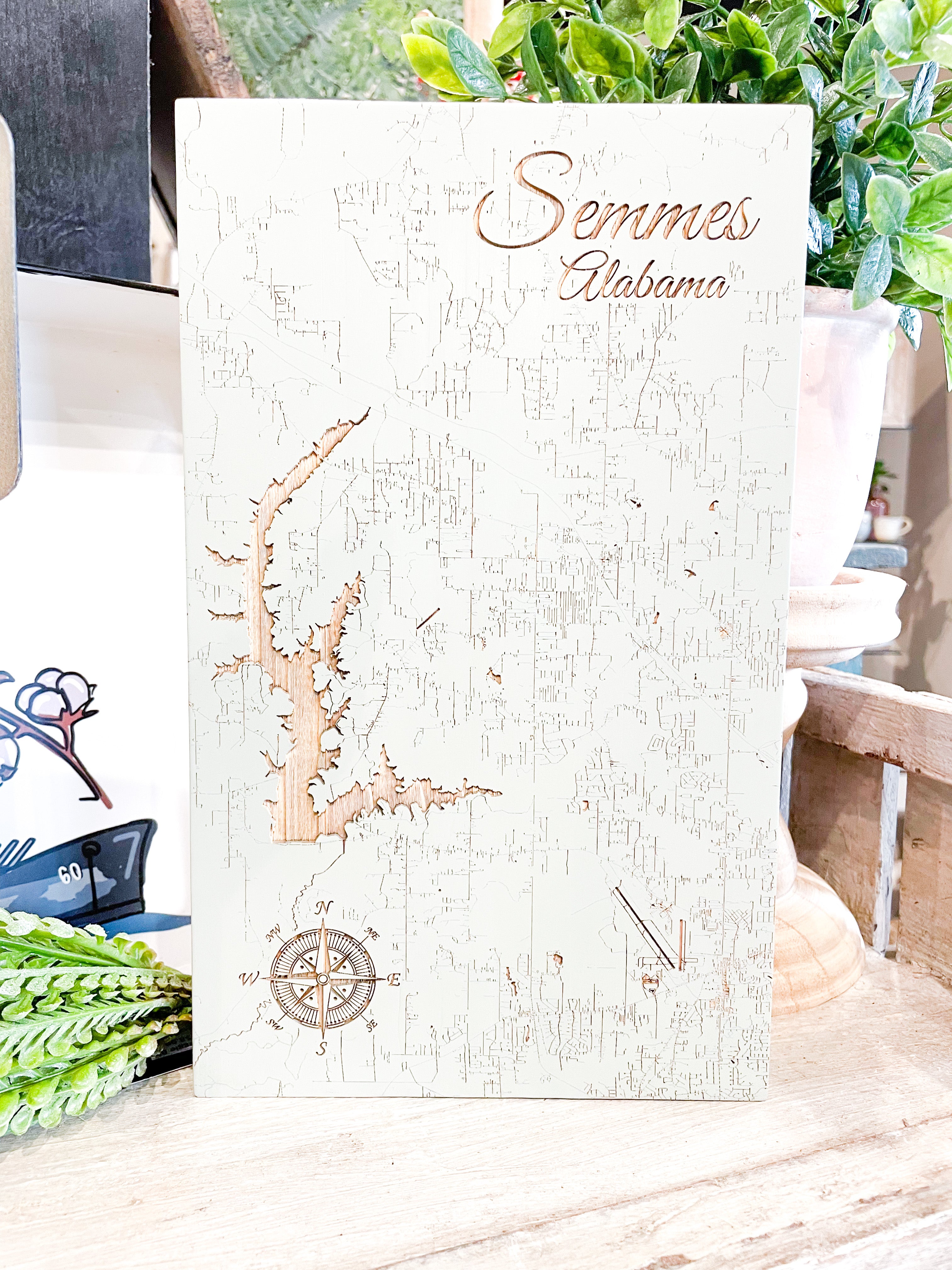 Fire & Pine Semmes Map Mini – Meggie B's